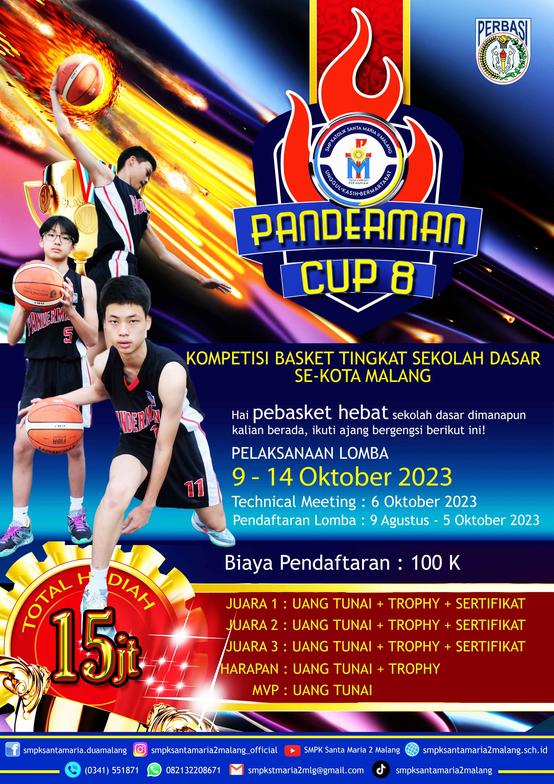 Panderman CUP 2023 - SMPK Santa Maria 2 Malang